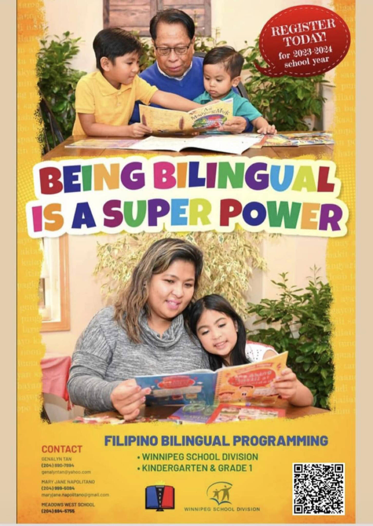 Winnipeg School Division plans to offer Filipino bilingual program – Winnipeg Free Press