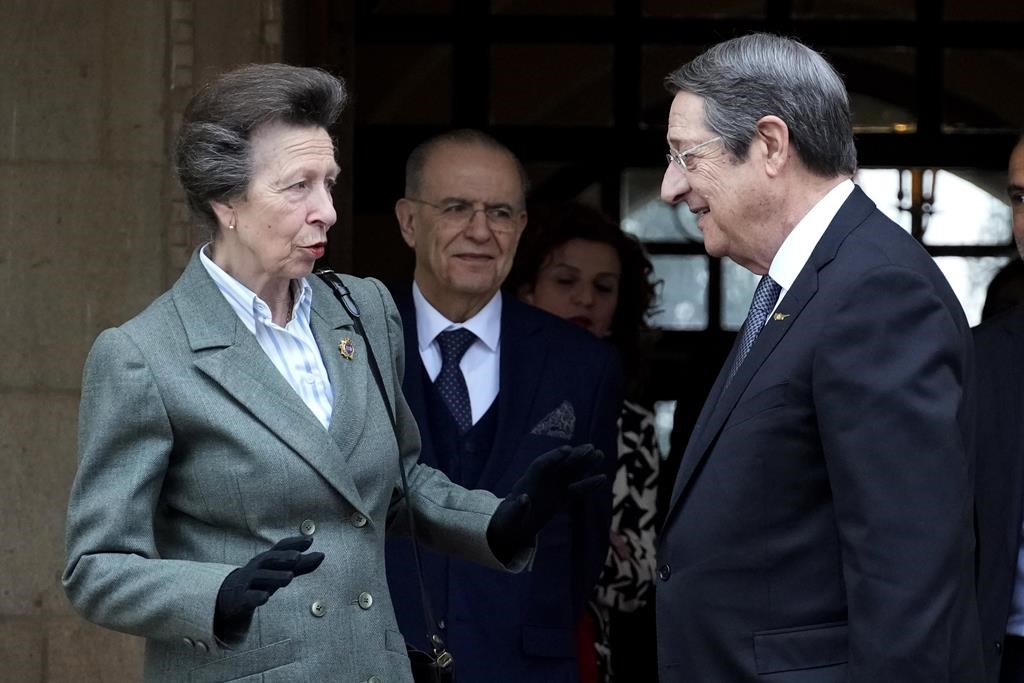UK’s Princess Anne visits British peacekeepers on Cyprus – Winnipeg ...