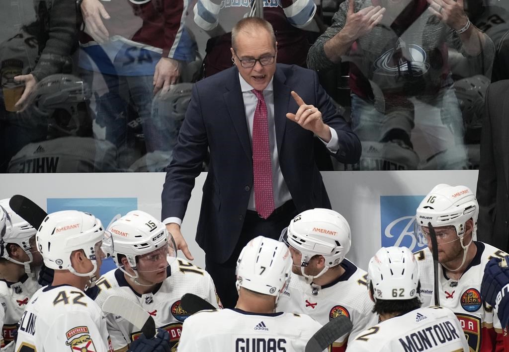 NHL fines Panthers’ Maurice $25K for criticizing officials – Winnipeg ...