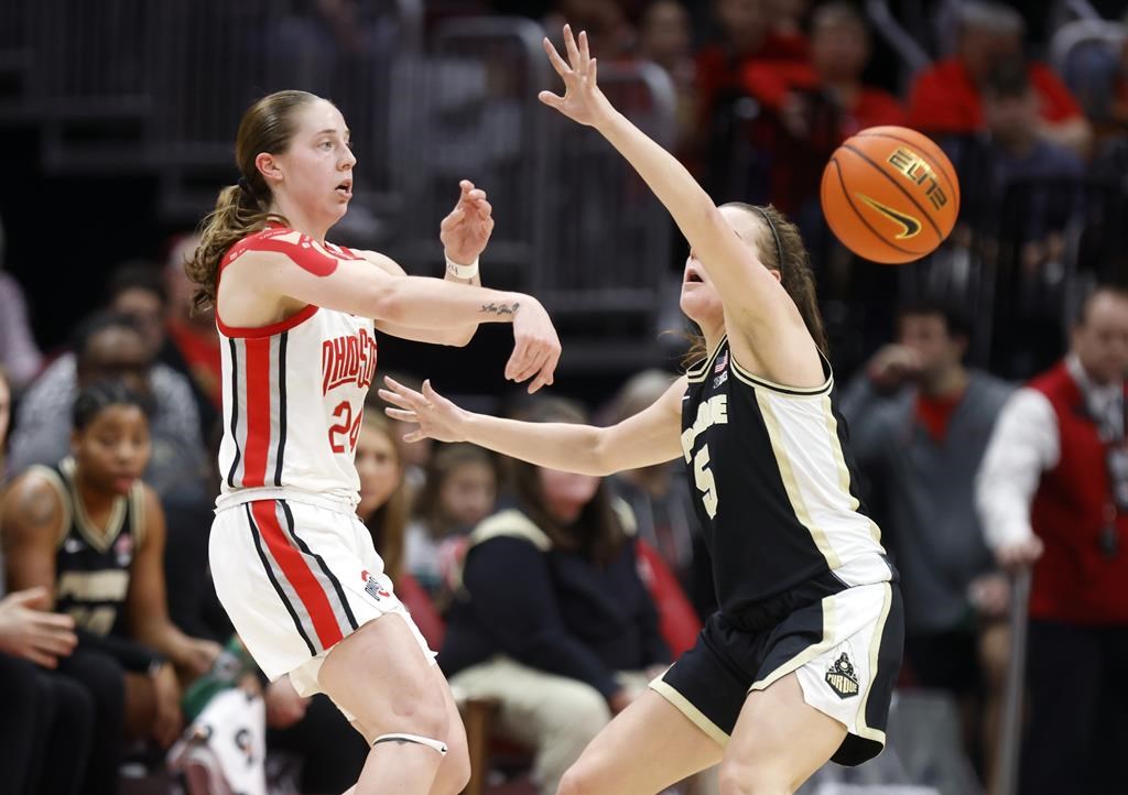 Ellis, Purdue hold off No. 2 Ohio State 73-65 – Winnipeg Free Press