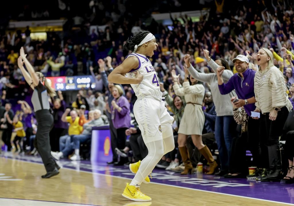 Reese rescues No. 3 LSU in 82-77 OT win over Georgia – Winnipeg Free Press
