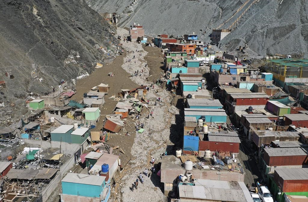 Mudslides smash villages in Peru; at least 12 confirmed dead – Winnipeg ...