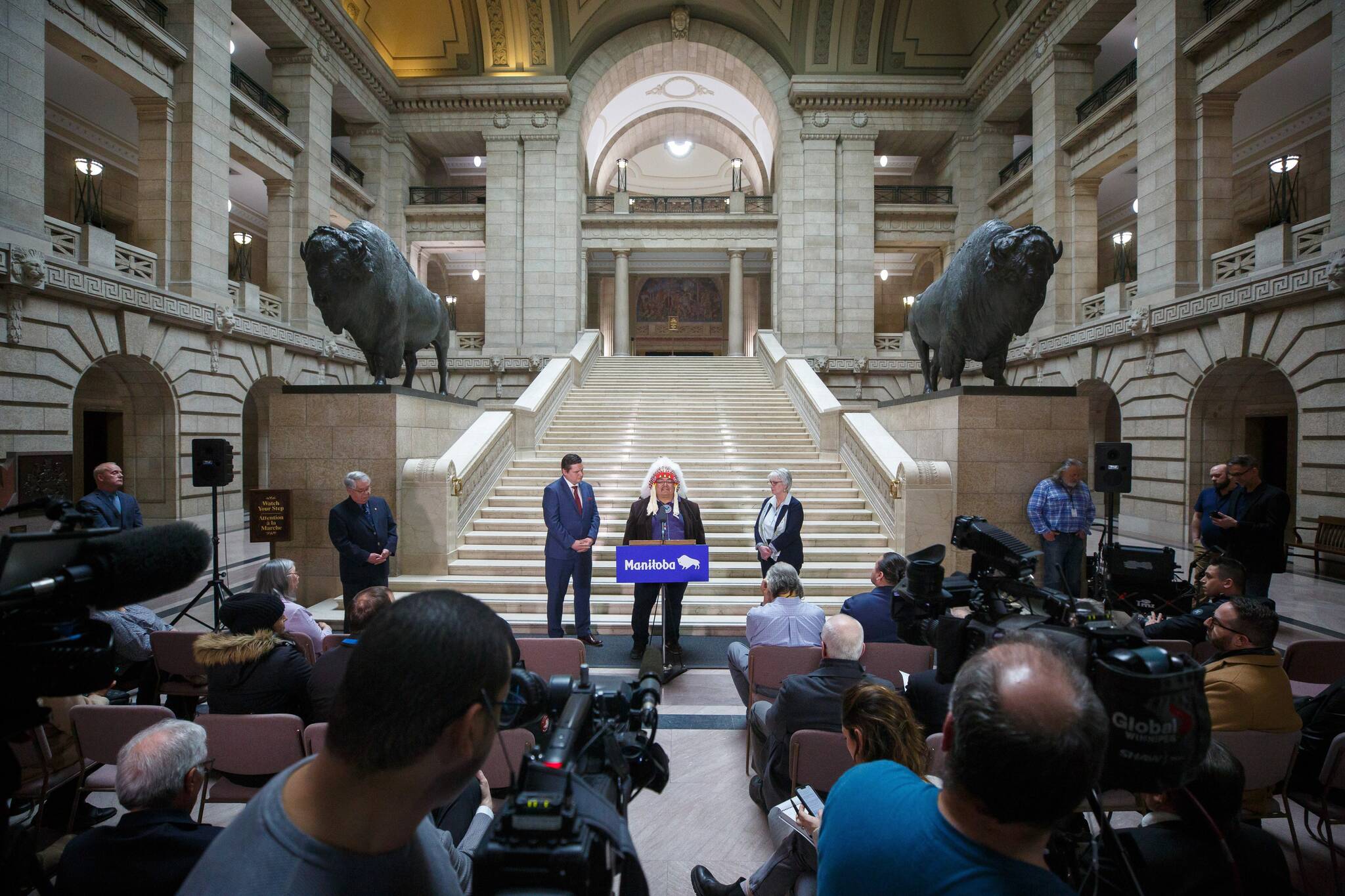 Progress made on Chief Peguis statue at legislature – Winnipeg Free Press