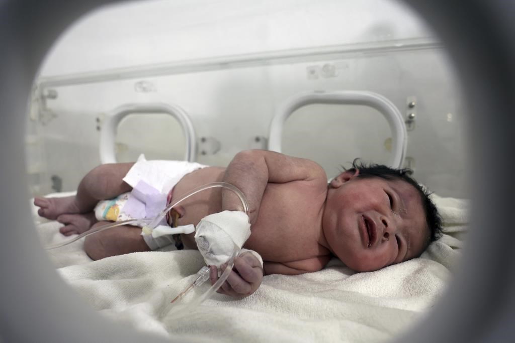 Newborn saved from rubble in quake-hit Syria in good health – Winnipeg ...