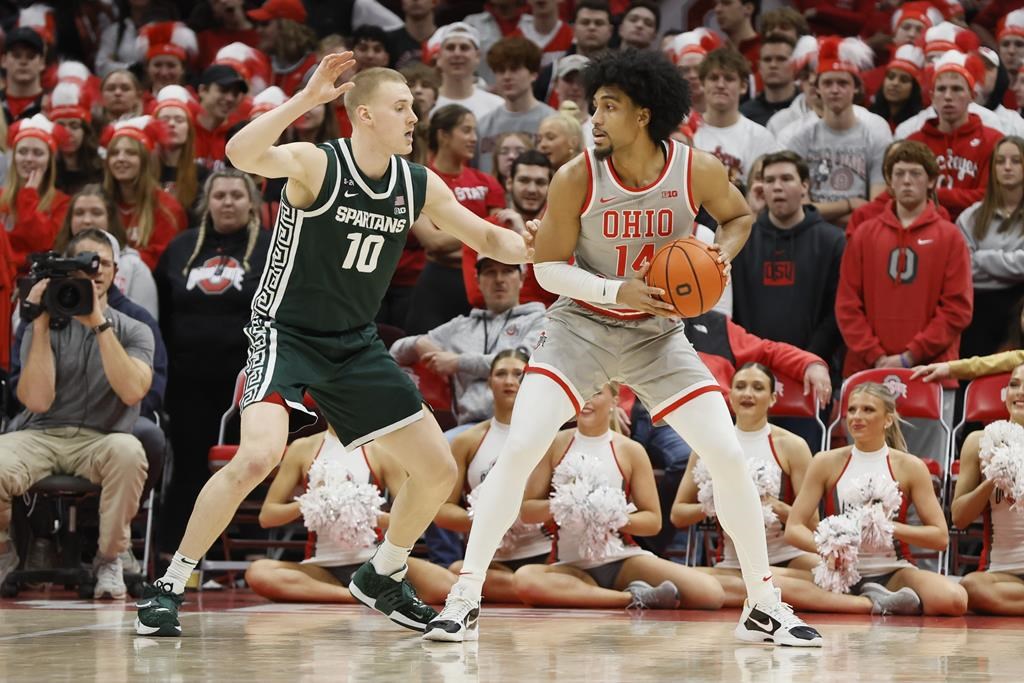 Hauser, Michigan State deal Ohio State 6th loss in row 62-41 – Winnipeg ...