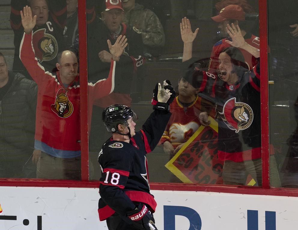 Stutzle, MacKinnon, Larkin named NHL’s three stars of the week ...