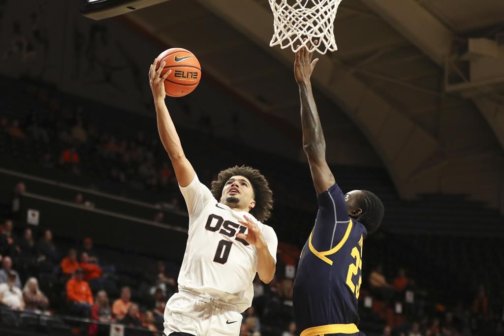 Taylor scores 28, Oregon State rallies to beat Cal 69-66 – Winnipeg ...