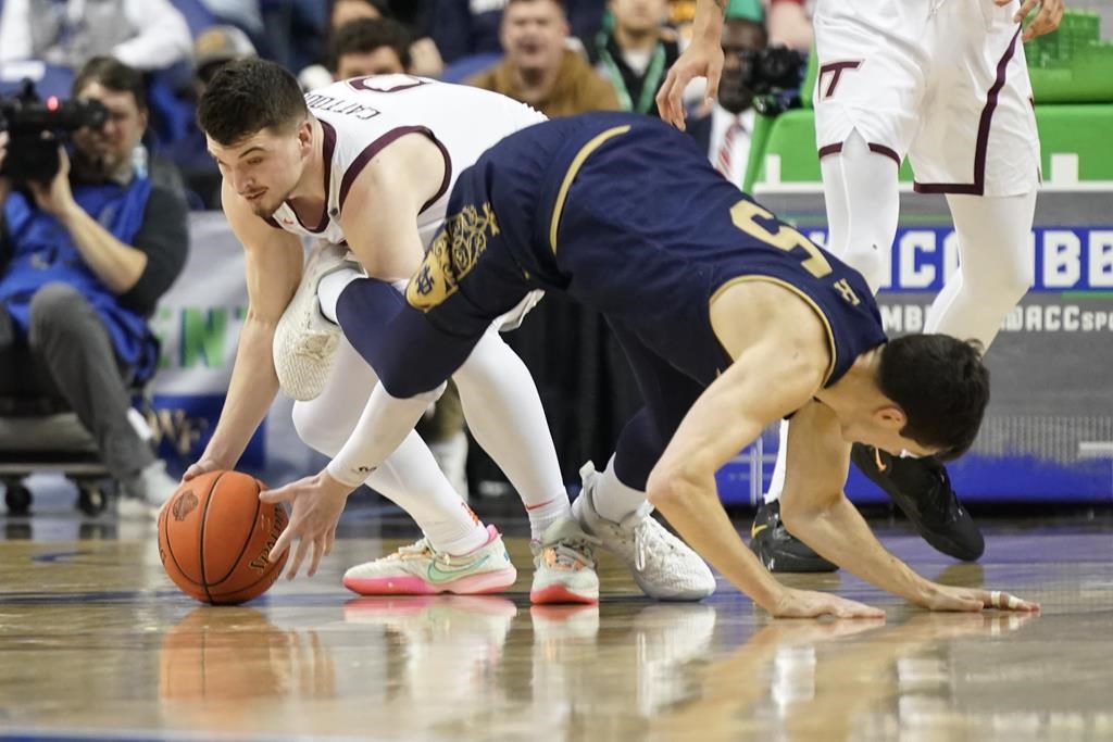 Virginia Tech beats Notre Dame 67-64 in ACC Tournament – Winnipeg Free ...