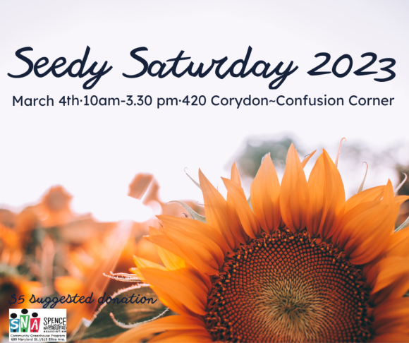 A short note about an event this weekend: Seedy Saturday – Winnipeg ...