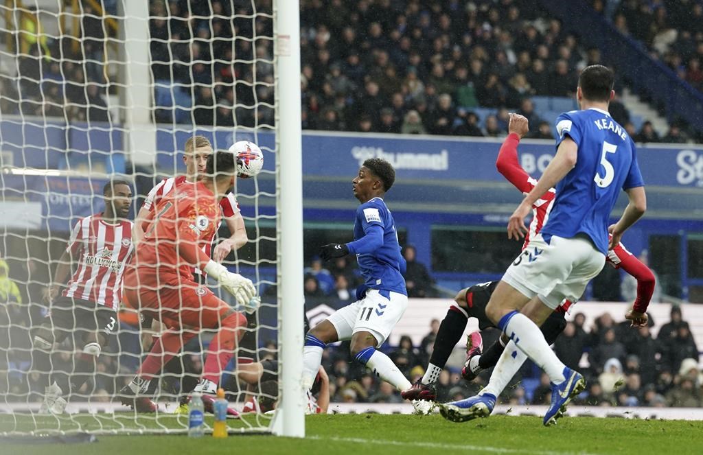 Everton scores early to end Brentford’s unbeaten run in EPL – Winnipeg ...