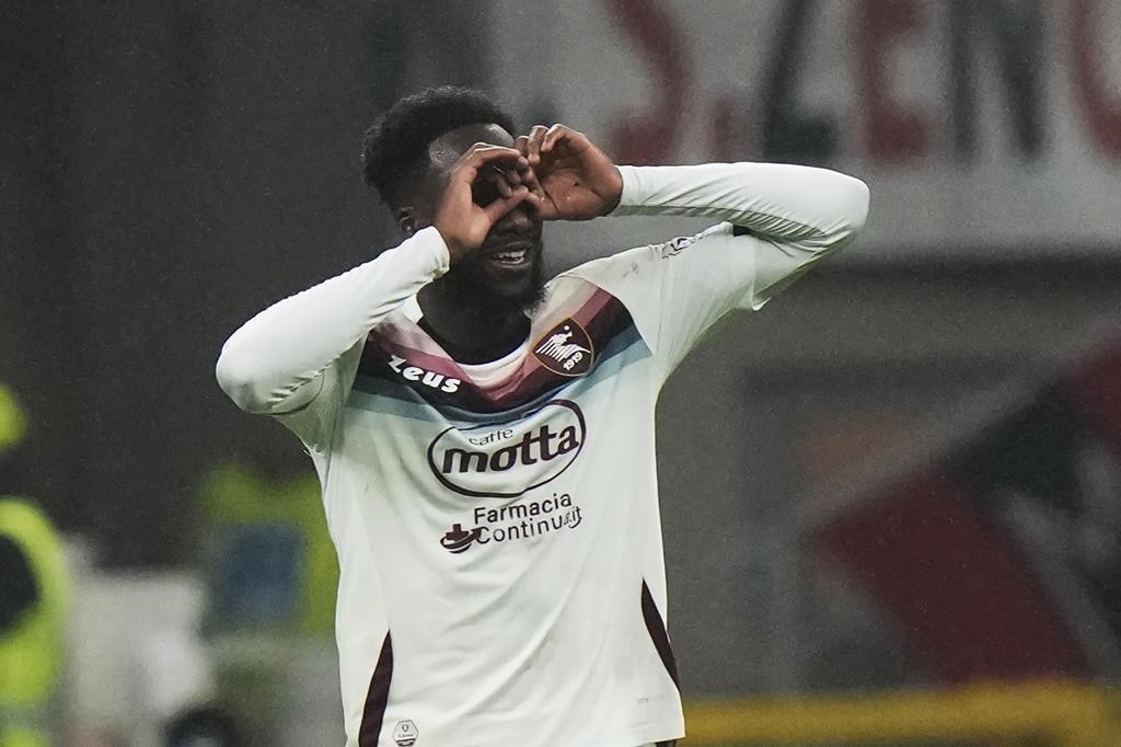 Milan also drops points in draw with Salernitana – Winnipeg Free Press