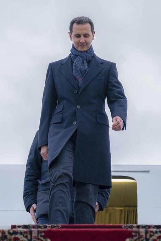 Syrian president Assad arrives in Moscow, set to meet Putin – Winnipeg ...