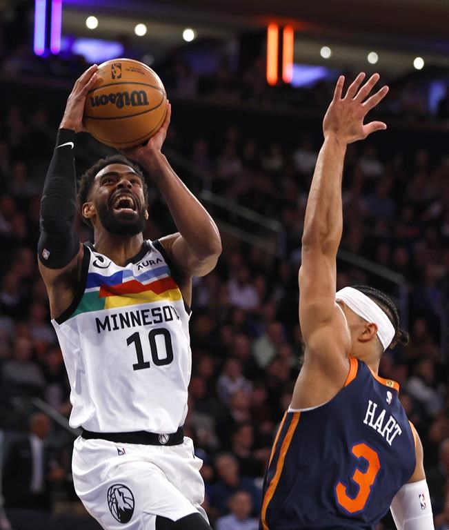 Wolves overcome Randle’s 57 points, beat Knicks 140-134 – Winnipeg Free ...