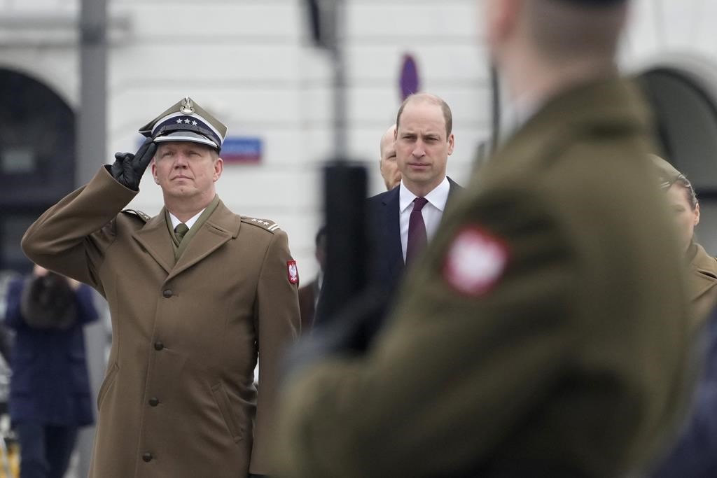 Prince William thanks Poland for generosity to Ukrainians – Winnipeg ...