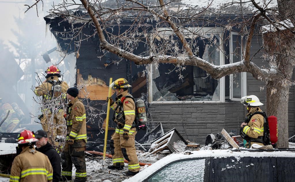 At least 10 injured after explosion destroys Calgary home: fire ...