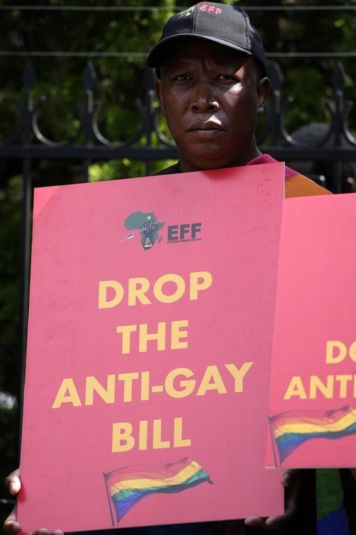 South African opposition protests Uganda’s anti-LGBTQ bill – Winnipeg ...