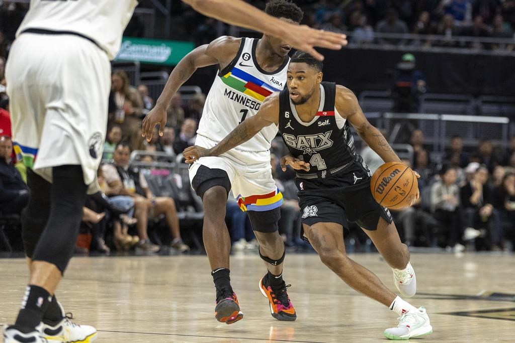 Edwards scores 33, Timberwolves beat Spurs 151-131 – Winnipeg Free Press