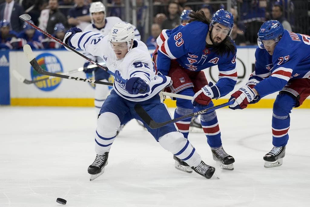 Acciari scores late winner, Maple Leafs beat Rangers 3-2 – Winnipeg ...