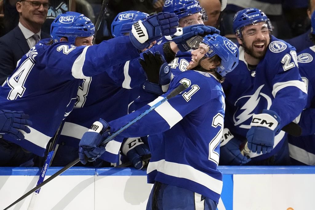 Point gets 50th, 51st goals, Lightning beat Red Wings 5-0 – Winnipeg ...