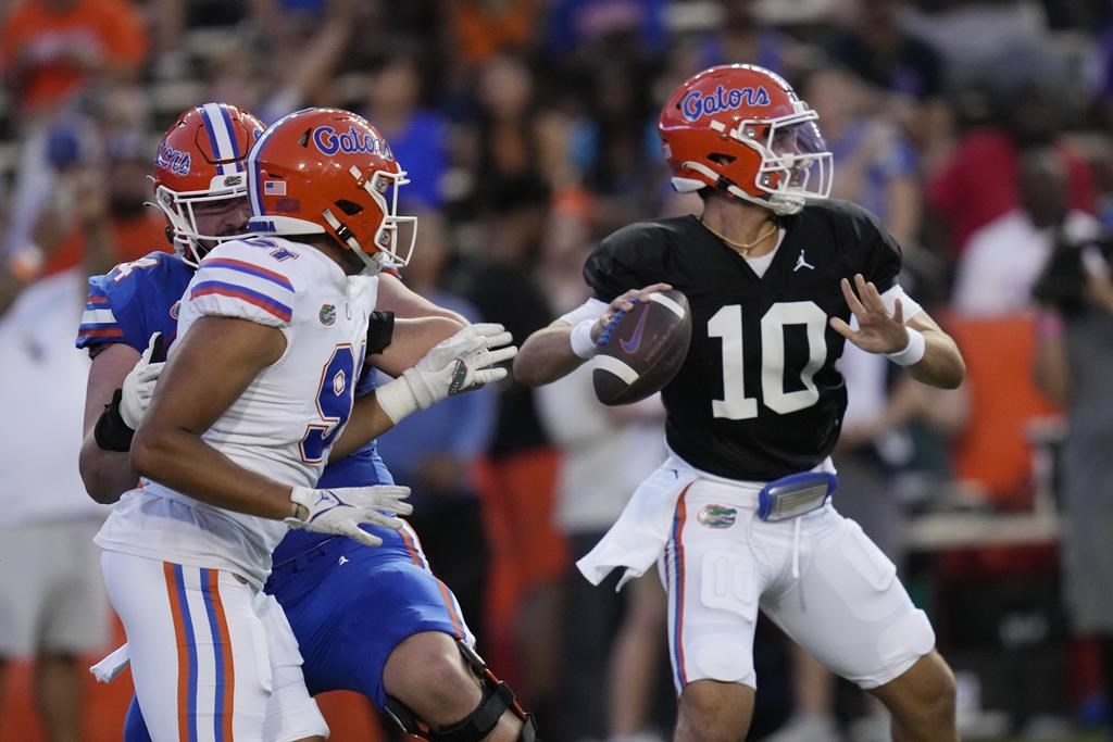Ex-Wisconsin QB Mertz finding his footing at Florida – Winnipeg Free Press