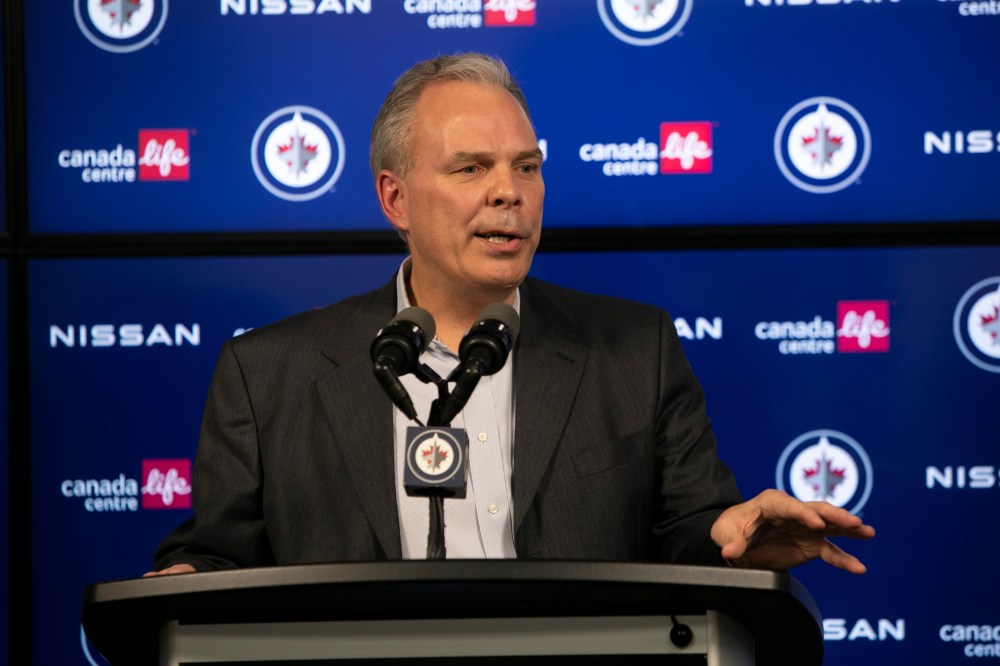 Jets GM Cheveldayoff coy about potential changes for club – Winnipeg ...