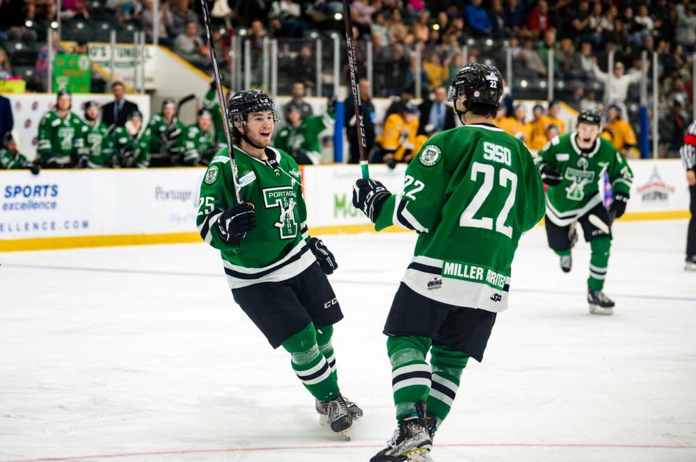 Portage pots power-play pair to advance – Winnipeg Free Press