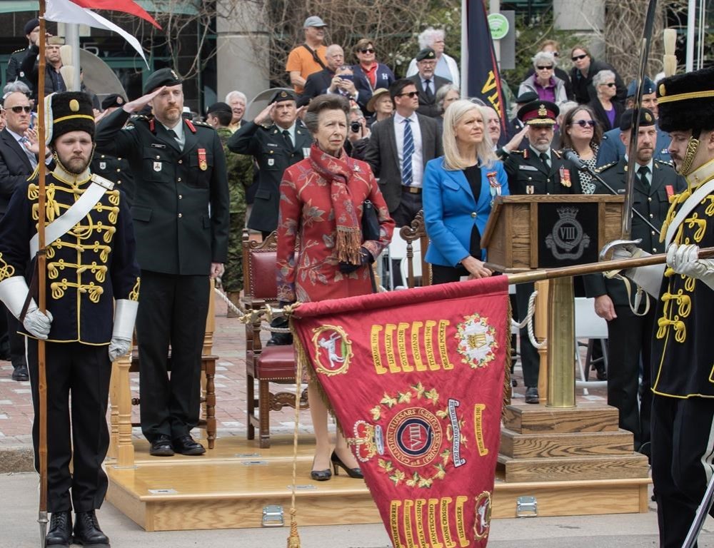 Princess Anne offers praise as Canada’s oldest military regiment marks ...