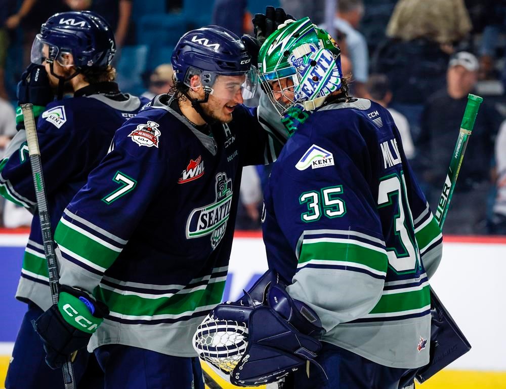 Goaltender Thomas Milic starring for Thunderbirds at Memorial Cup ...