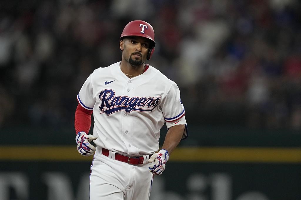 Semien hit streak reaches 22, Rangers rough up Mariners 16-6 in Woo ...