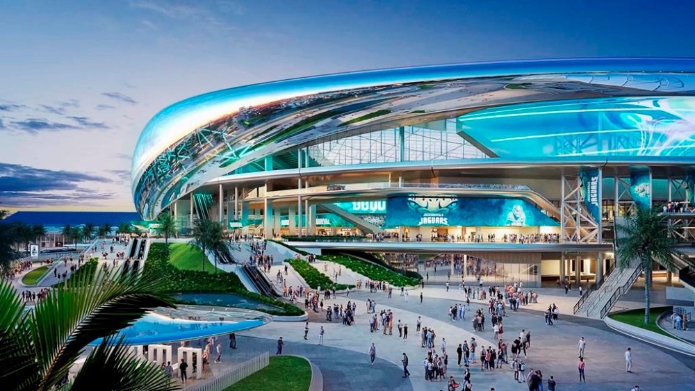 Jags unveil ‘stadium of future’ with covered seats, a proposal critical ...