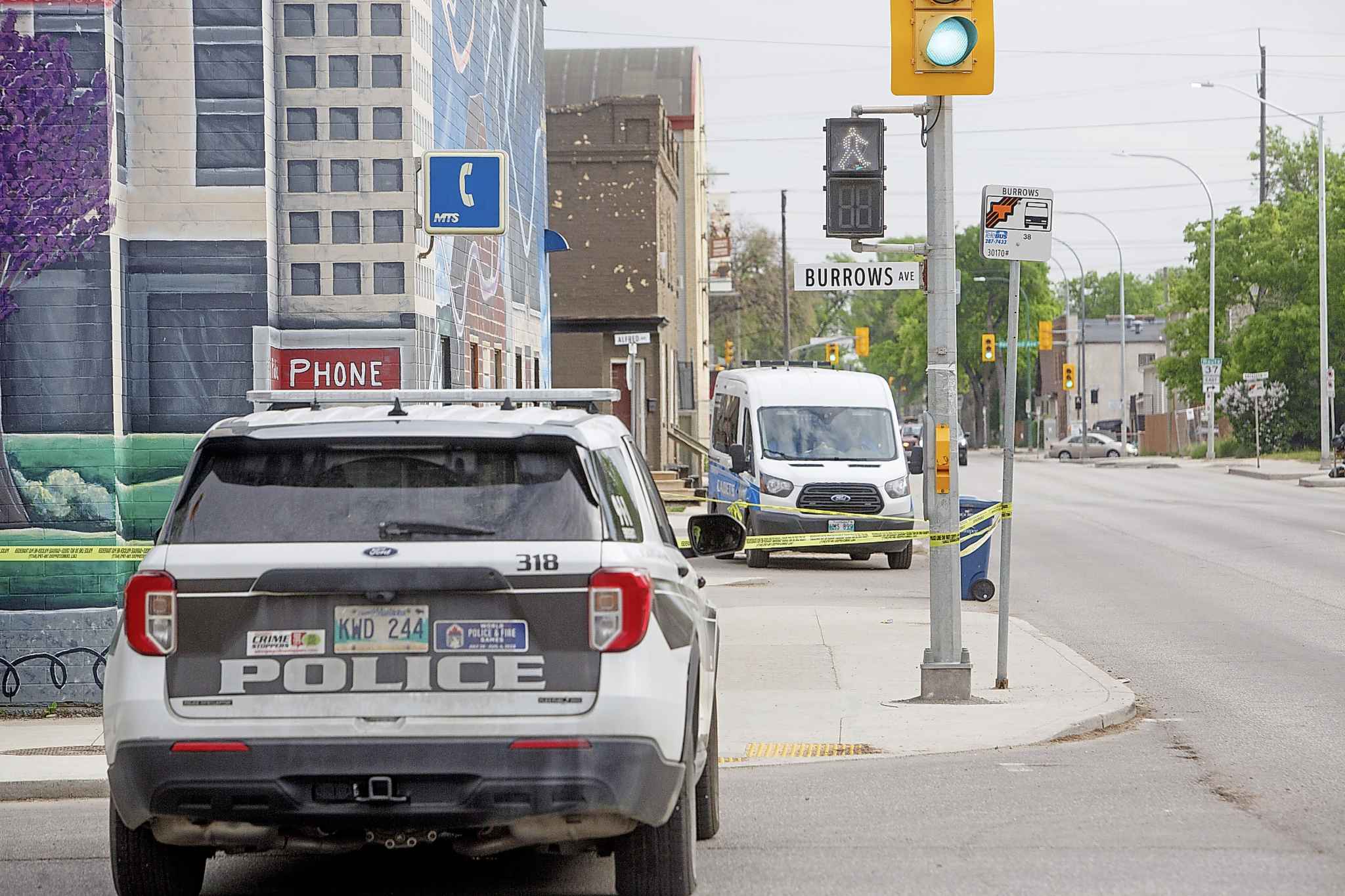 Police investigate on Burrows – Winnipeg Free Press