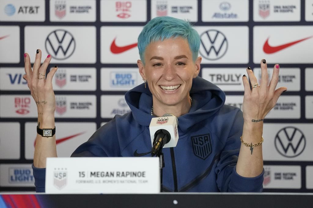 Megan Rapinoe’s role is evolving as the US prepares for a title defense ...