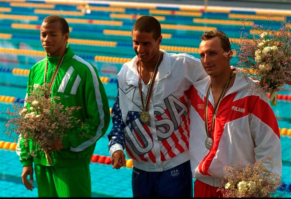 Anthony Nesty is a significant presence at US swimming nationals in a ...