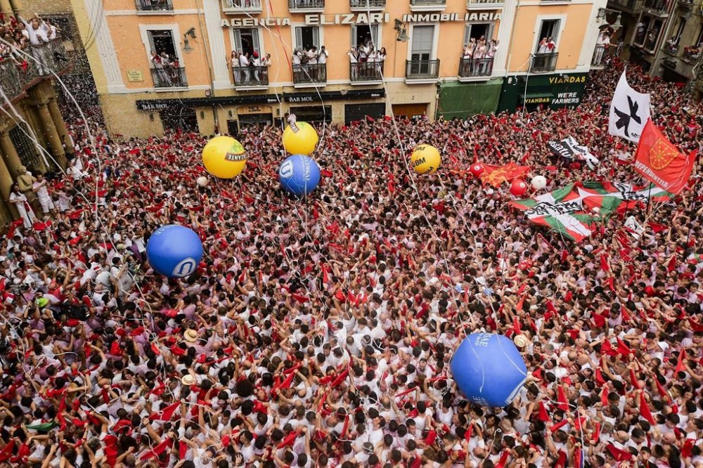 Thousands party in Spain’s Pamplona city as firework blast begins San ...