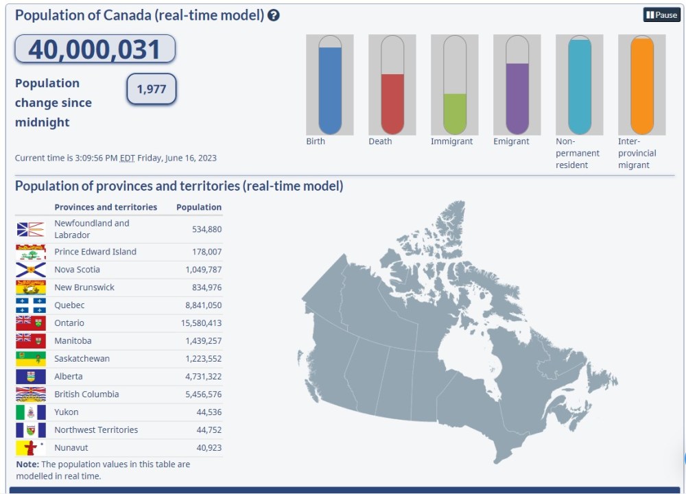 Canada passes 40 million population milestone amid immigration push ...