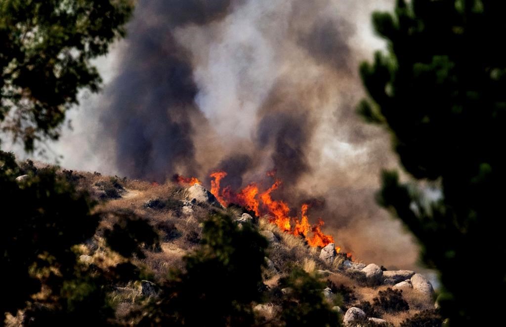 Southern California firefighters battle 3 wildfires amid hot, dry ...