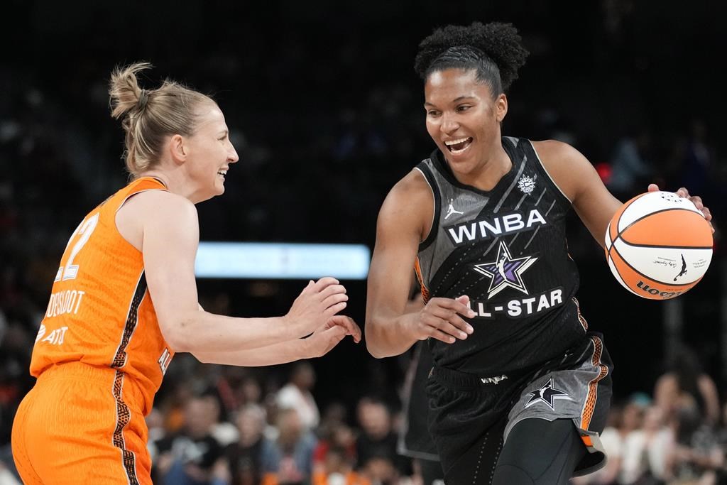 Connecticut Sun stars DeWanna Bonner and Alyssa Thomas announce their ...