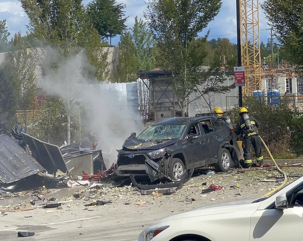 Truck explosion in Langley, B.C., felt like an earthquake: witness ...