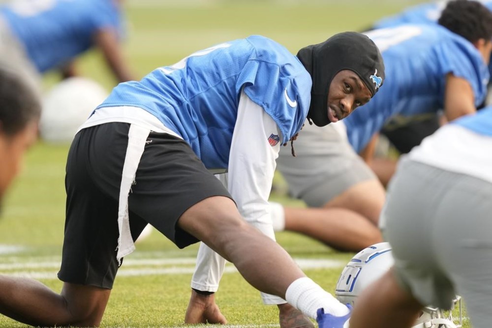 Lions receiver Jameson Williams getting plenty of snaps in camp before ...