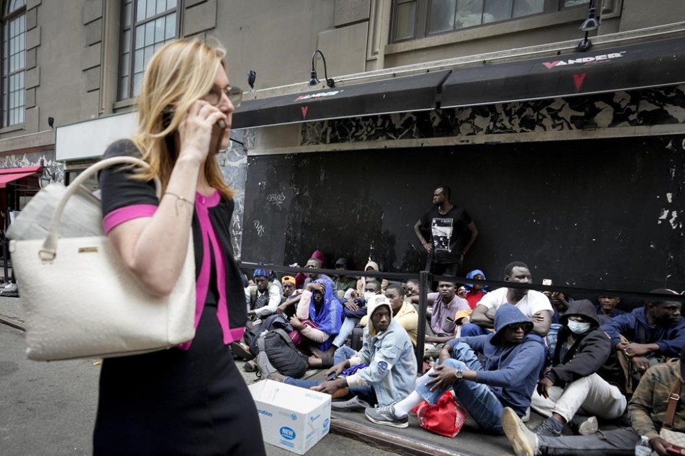 Advocates accuse New York City of using migrants as ‘props’ in bid for ...