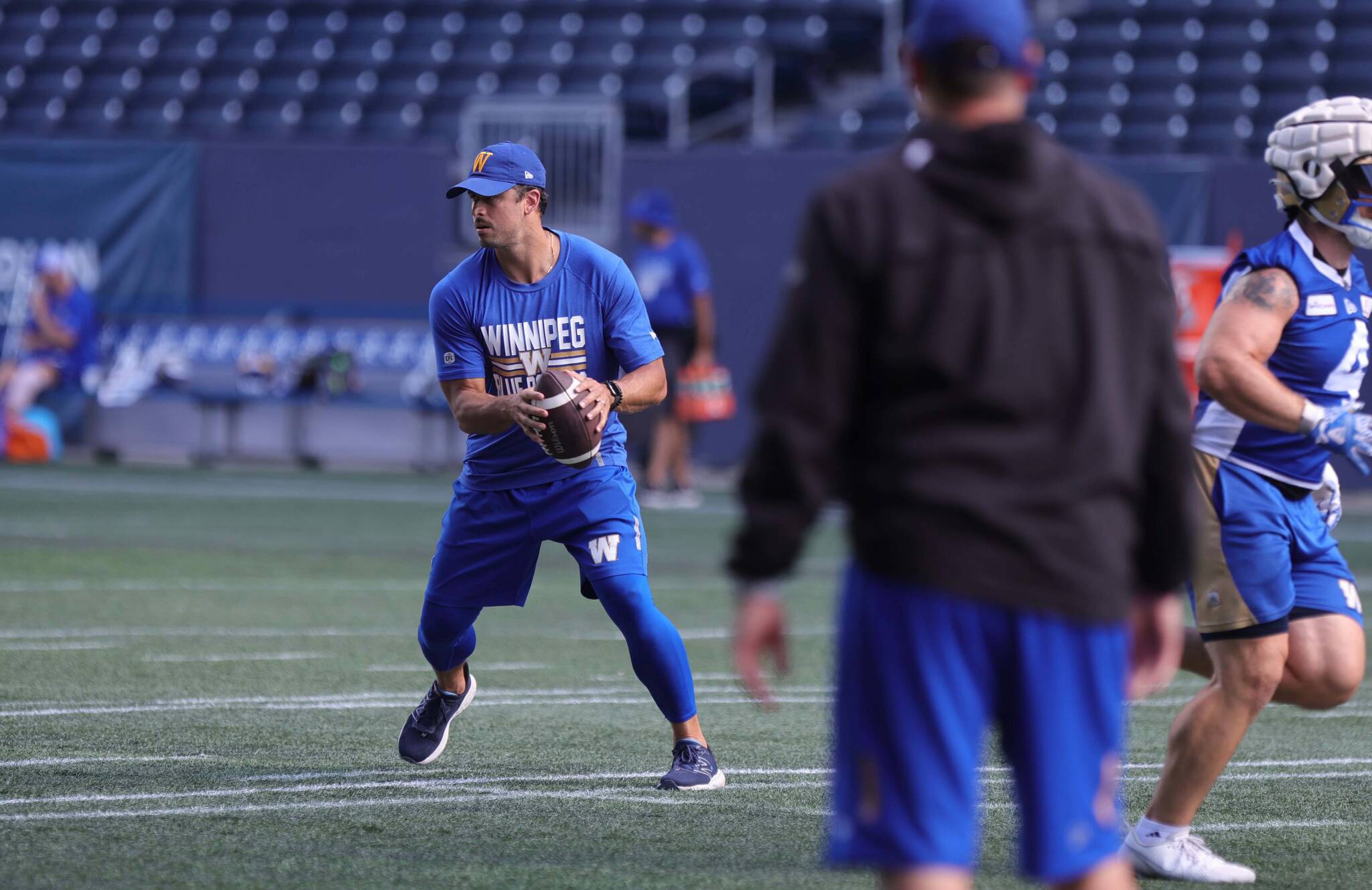All eyes on Zach at Bombers workout – Winnipeg Free Press