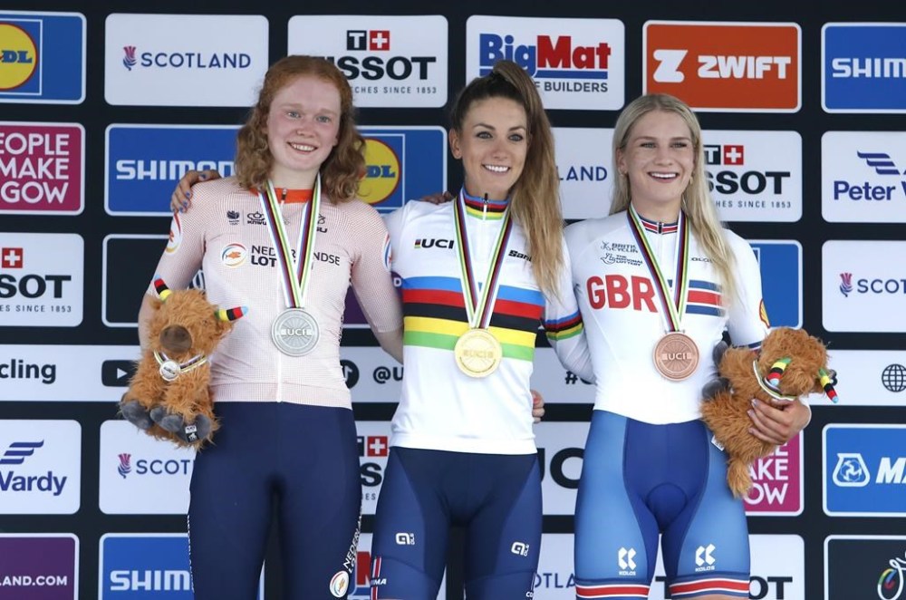 Tom Pidcock, Pauline Ferrand-Prevot win mountain bike world titles in ...