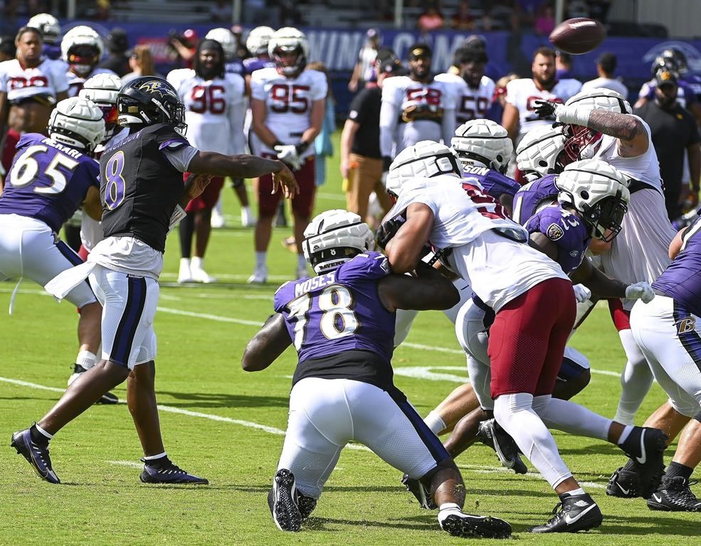 Ravens, Commanders scuffle a bit but give each other high marks after a ...