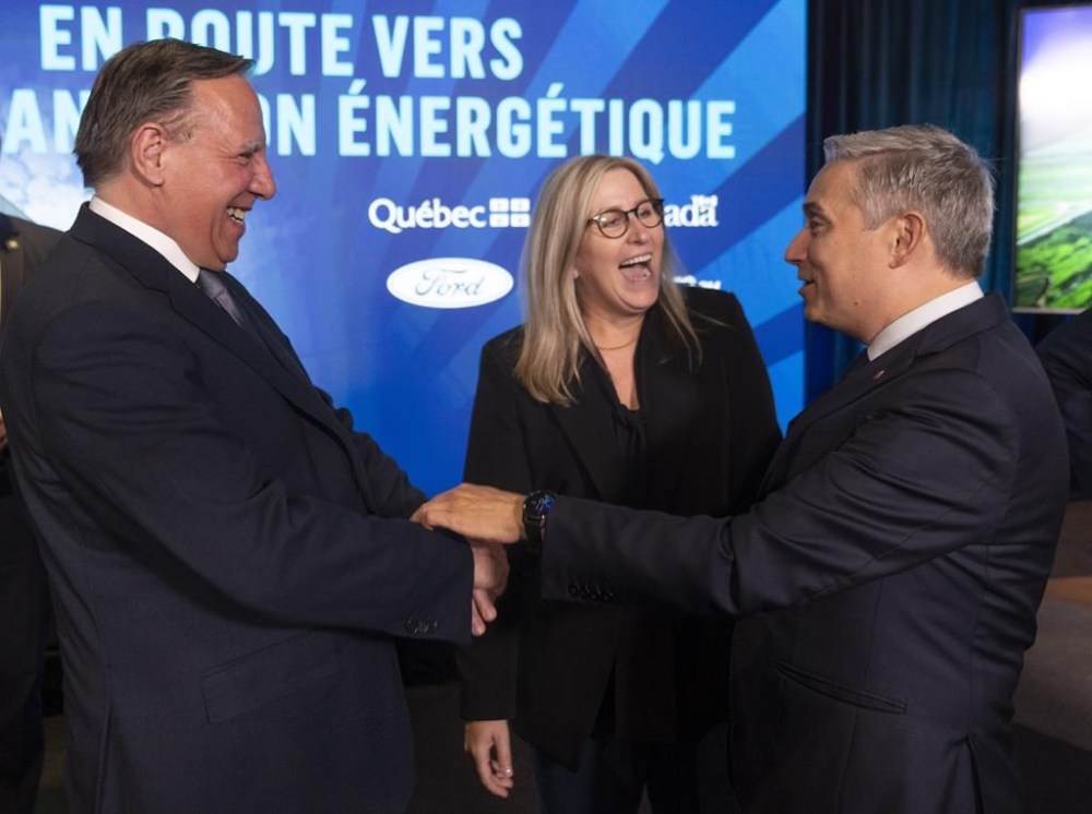 Ford announces $1.2B EV battery material plant with funding from Quebec ...