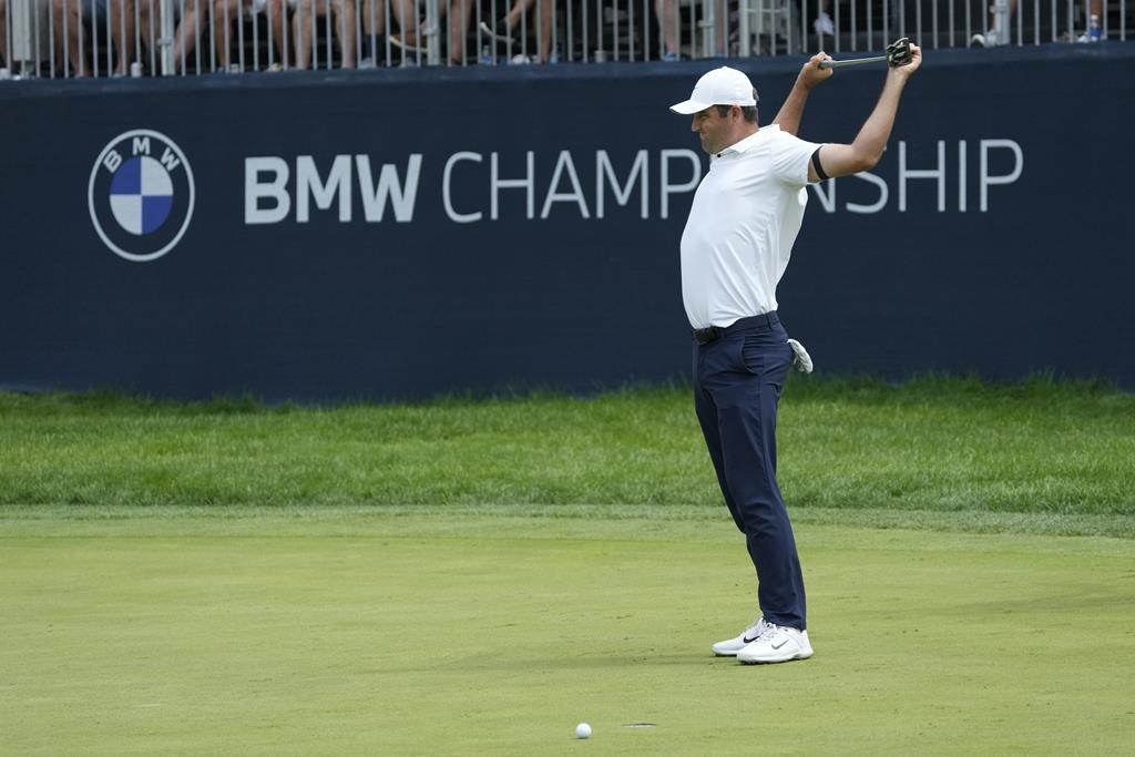 Max Homa sets course record at Olympia Fields to lead BMW Championship – Winnipeg Free Press