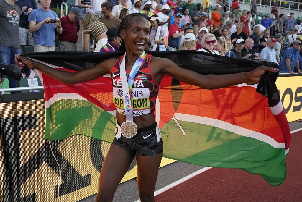 Kenyan runner Faith Kipyegon is focused on defending her 1,500 world ...
