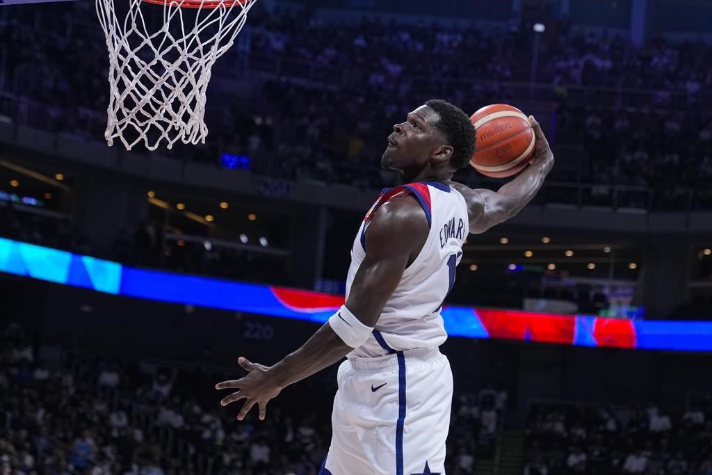 USA Basketball’s Anthony Edwards has tons of confidence at the World ...