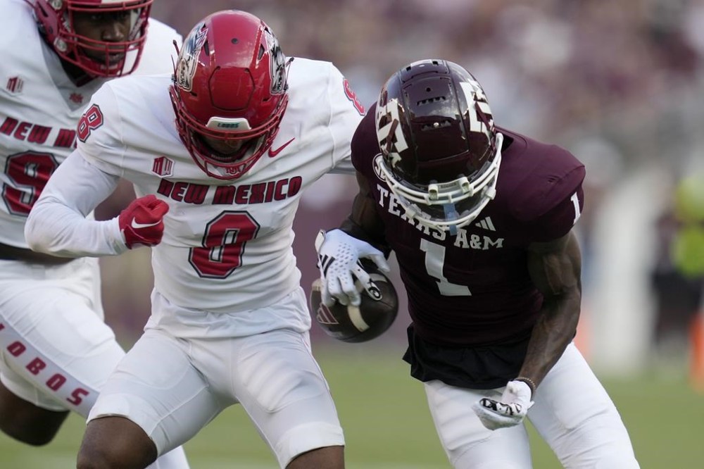 Weigman has career-best 5 TDs, No. 23 A&M rolls past New Mexico 52-10 ...