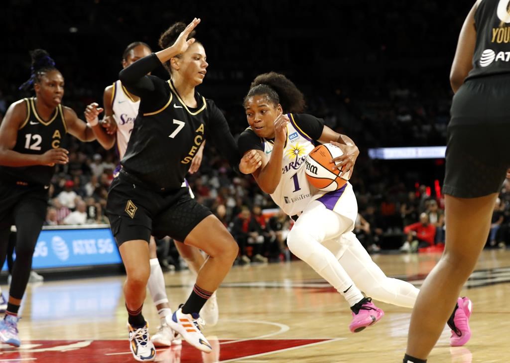 Las Vegas Aces forward Alysha Clark chosen WNBA Sixth Player of the ...