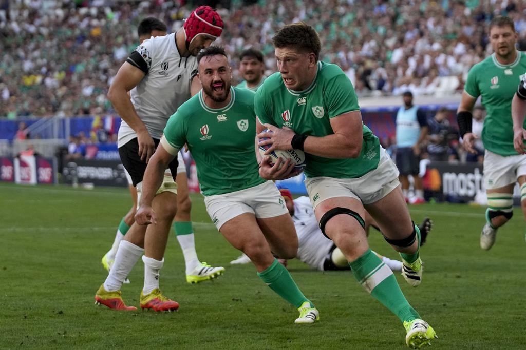 Sexton returns and leads a record-setting day for Ireland at Rugby ...